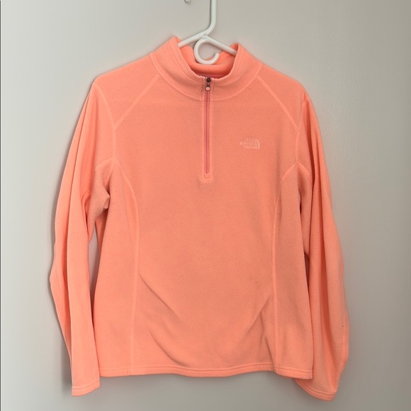 The North Face | Tops | The North Face Pink Fleece Pullover | Poshmark